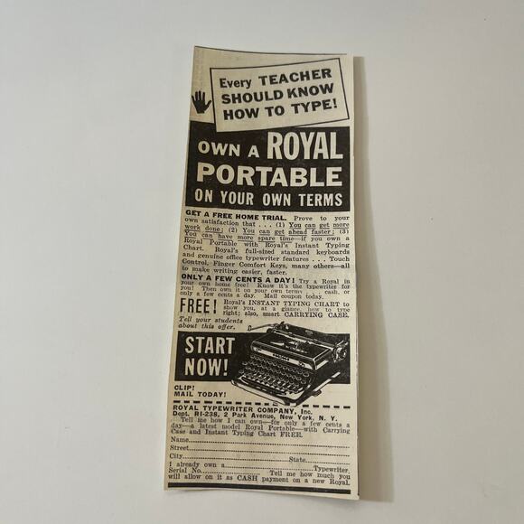 None and/or Unknown | Other | Royal Typewriter Company Inc Royal ...